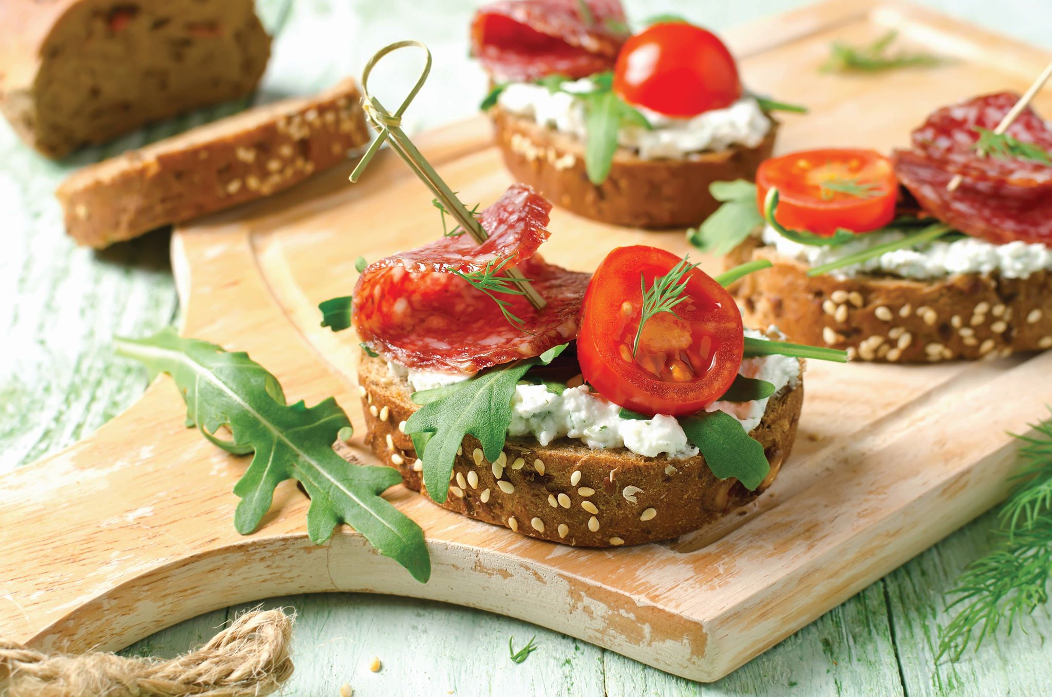 Brusketa me djathë të bardhë – Rtv Pendimi